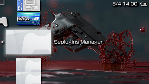 PSP:PSPでプラグインを管理できる Seplugins Manager v1.6: ゲームHACKとか色々